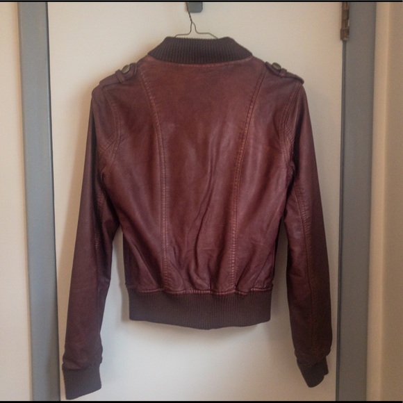 Xhilaration | Jackets & Coats | Brown Bomber Look Target Brand Jacket ...